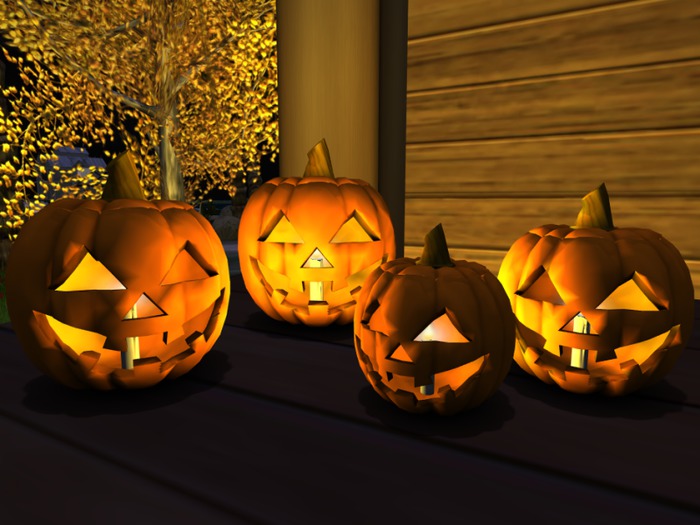 Second Life Marketplace - Halloween Jack O' Lanterns v2