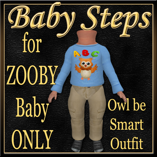 Second Life Marketplace - [for Zooby Babies ONLY] Baby Steps' "Owl be ...