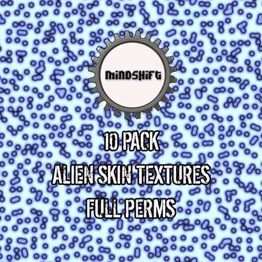 Second Life Marketplace - Mindshift - Alien Skin Textures