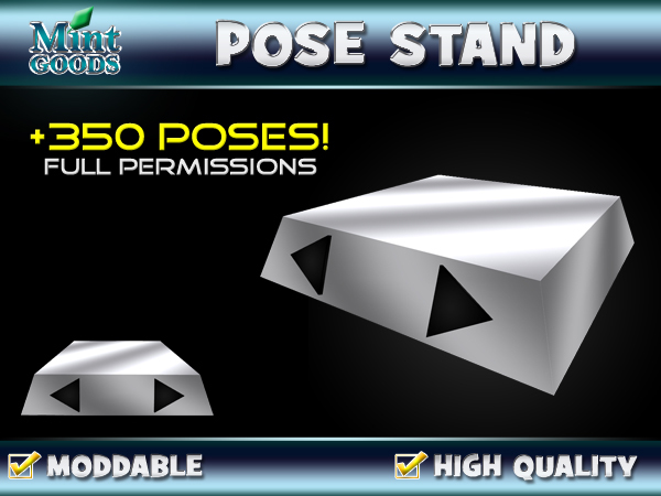 Second Life Marketplace - Easy Pose Stand / w. +350 poses!