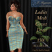 Second Life Marketplace - LMagnum Mesh Ladies Corset Dress - Hawaiian Aqua