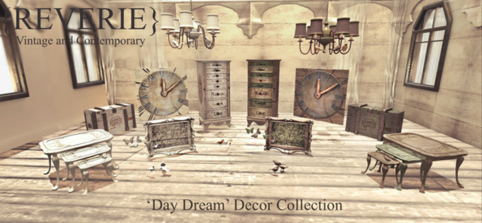 Second Life Marketplace - {Reverie} Day Dream - World's End Clock ...