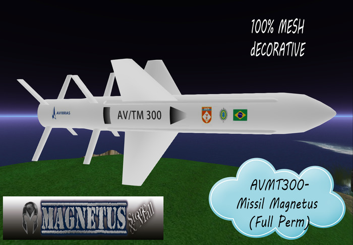 Second Life Marketplace - AVMT300-Missil Magnetus (Full Perm)