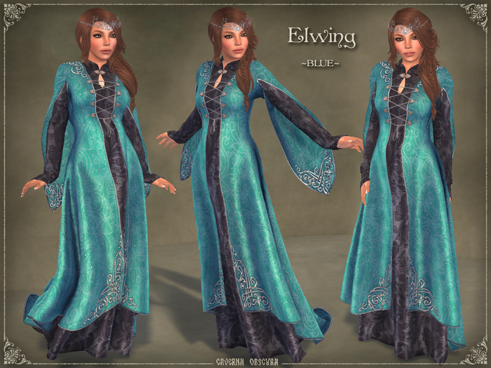 Second Life Marketplace - DEMO Elwing Gown by Caverna Obscura - Classic ...