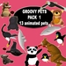 Second Life Marketplace - GROOVY PETS PACK 1 (13 animated pets)