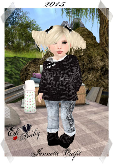 Second Life Marketplace - EH Baby ~ Jannette Outfit