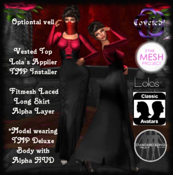 Second Life Marketplace - COVETED! Sorcha + TMP + Lolas