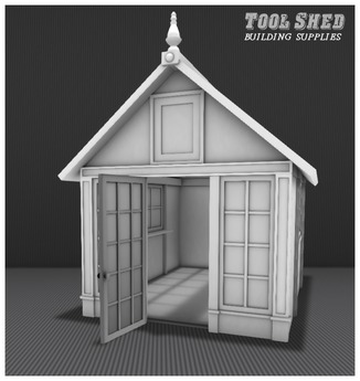 Second Life Marketplace - Tool Shed - Victoria's Greenhouse Mesh Kit