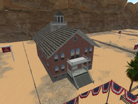 Second Life Marketplace - Court House - Town Hall