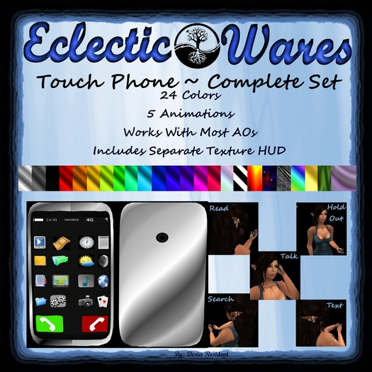 Second Life Marketplace - Touch Phone ~ Complete Set