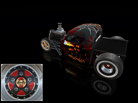 Second Life Marketplace - Halloween Rat Rod Updated