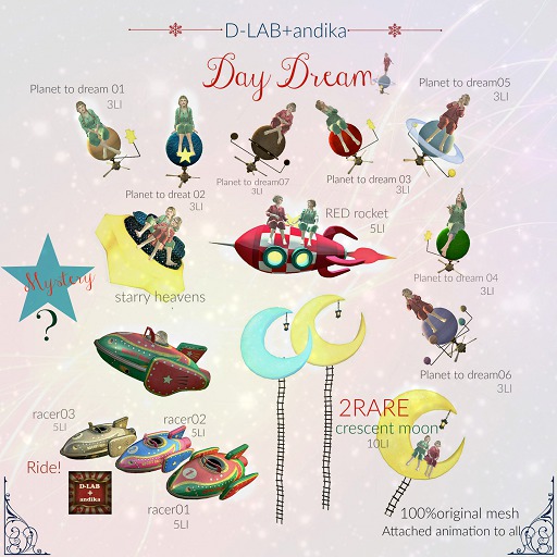 Second Life Marketplace - D-LAB+andika10 Planet to dream 07