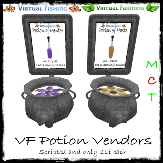 Second Life Marketplace - SSDesign VF Potion Vendors