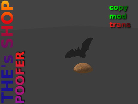 Second Life Marketplace - Helloween bat poofer - stone is slowly ...