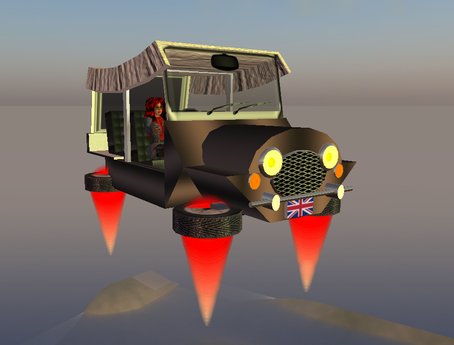 Second Life Marketplace - Bright Chica - Car inspired by "Mini Moke ...
