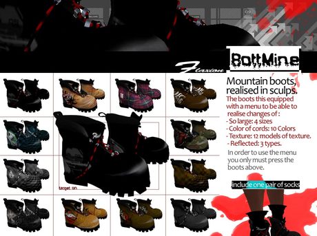 Second Life Marketplace - Flaxion BottMine ::Sculpted :: 12 Models of ...