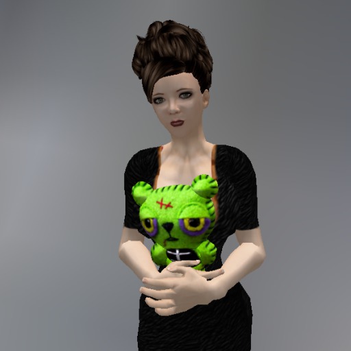 Second Life Marketplace - Felt Zombie Bear Mesh Animated Plushie
