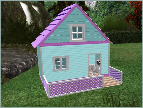 Second Life Marketplace - Princess Dog House doghouse [mesh]
