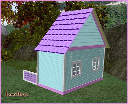 Second Life Marketplace - Princess Dog House doghouse [mesh]