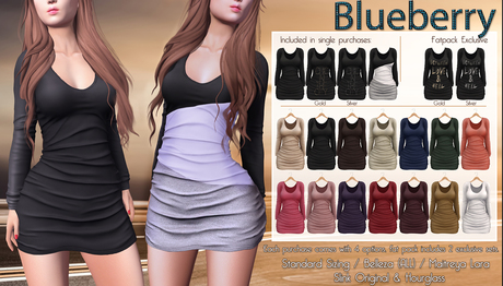 Second Life Marketplace - SALE!!! Blueberry - Cha - Maitreya/Belleza ...