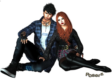 Second Life Marketplace - Poserz - Couple Pose Free Gift - HP001