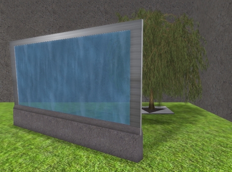 Second Life Marketplace - Color Change Water Wall - 8.5 Meter - From ...