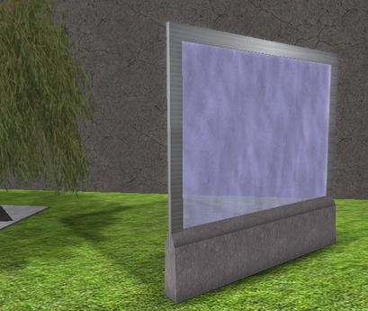 Second Life Marketplace - Color Change Water Wall - 5 Meter - From ...
