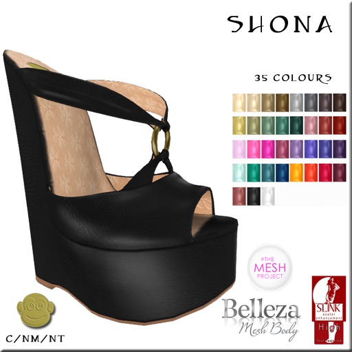 Second Life Marketplace - BM Shona Wedge DEMO
