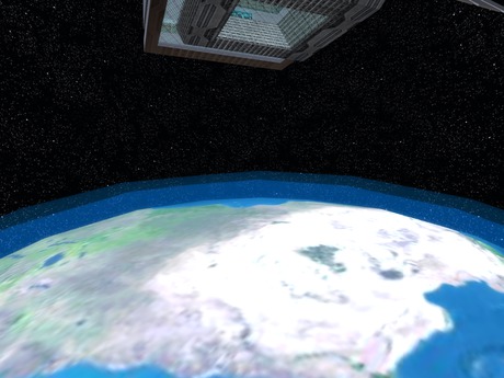 Second Life Marketplace - D&A Earth Orbiter Skybox