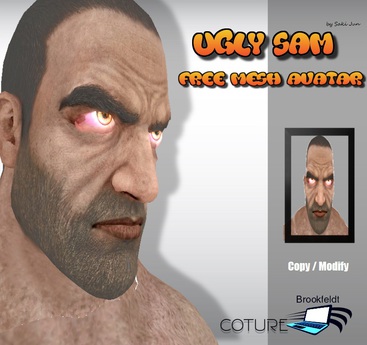 Second Life Marketplace - -Ugly Sam - Complete mesh avatar-