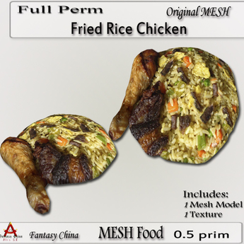 Second Life Marketplace - Full Perm Fried Rice Chicken