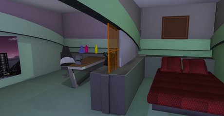 Second Life Marketplace - GO-SCI Legacy Captain's Quarters, 1.0,350