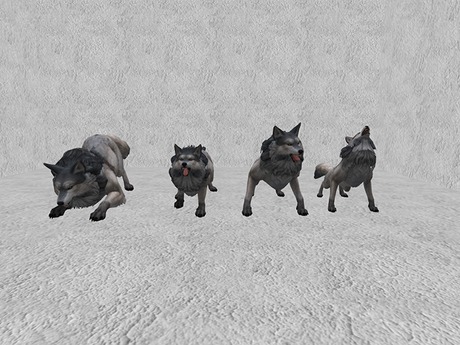 Second Life Marketplace - .-:JR:-. Wolf Statues