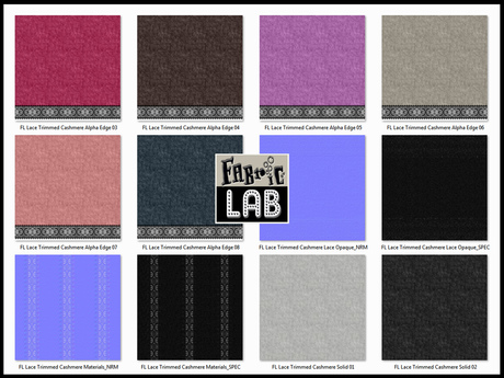 Second Life Marketplace - Materials Edition Fabric Lab ME Black Lace ...