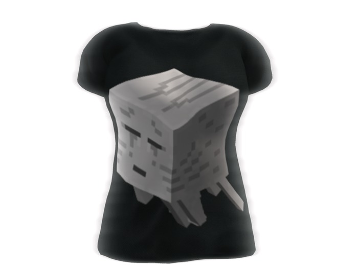 Second Life Marketplace Minecraft Ghast Womens T Shirt