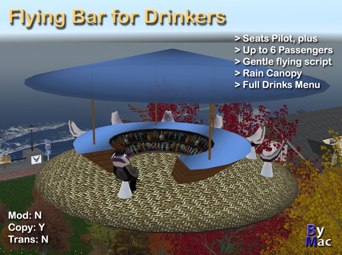 Second Life Marketplace - BAR FLY - for Drinkers