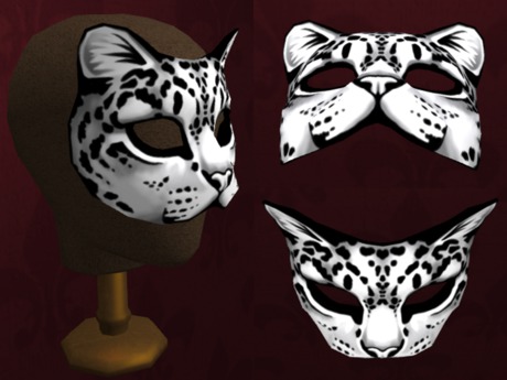 Second Life Marketplace - Wild Cat - Snow Leopard Mask