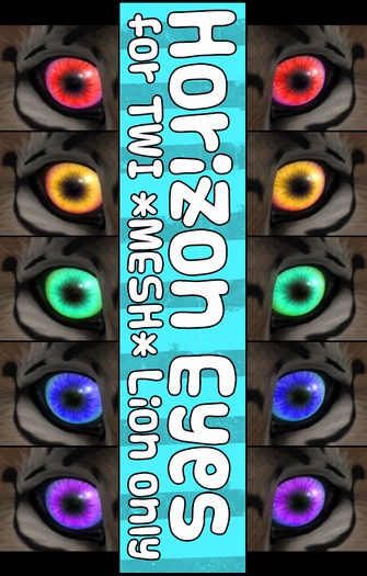 Second Life Marketplace - TWI Lion Horizon Eyes