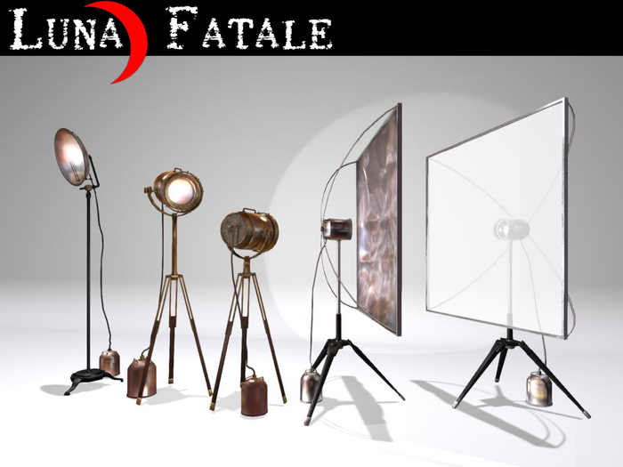 Second Life Marketplace - PRO-Series Vintage Limelight Spot & Fill ...
