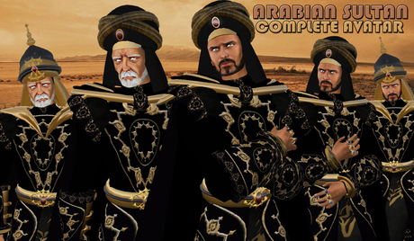Second Life Marketplace - ARABIAN SULTAN (GOLDEN SOUL )