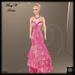 Second Life Marketplace - SAS - MissyW Fuchsia Gown (Mesh) PROMO