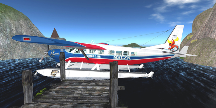 Second Life Marketplace - Paint for Grand Caravan KENMORE AIR