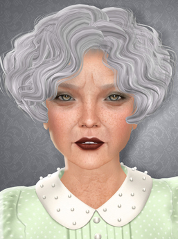Second Life Marketplace - Izzie's - Face Wrinkle Tattoos