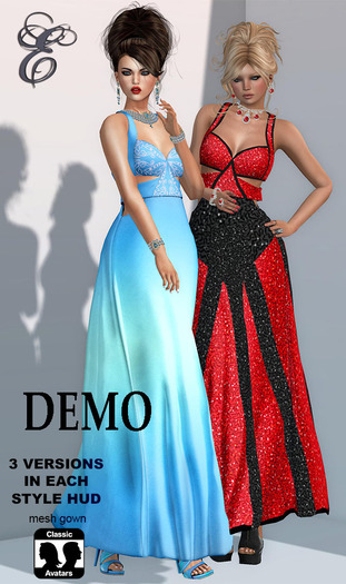 Second Life Marketplace - Entice - In Your Eyes Gown - DEMOS