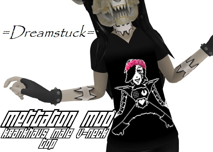 Second Life Marketplace Dreamstuck Mettaton Mod Krankhaus Male V Neck Top