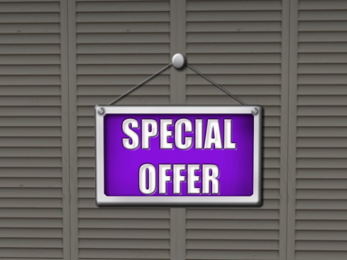 Second Life Marketplace - Purple & White Shop Signs - Special Offer
