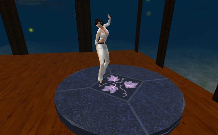Second Life Marketplace - Spinning dance floor with firefly lights