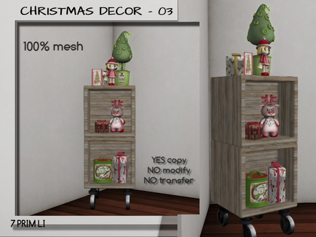 Second Life Marketplace - CHRISTMAS DECOR 03