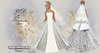 Second Life Marketplace - Braham Design Gray Kristal Wedding Gown Dress ...