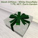 Second Life Marketplace - *ZG* Mesh Giftbox M/T - White Snowflake